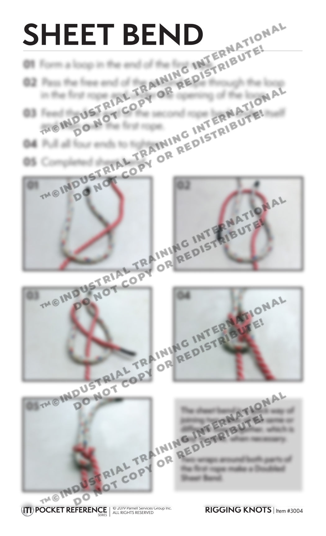 Rigging Knots Pocket Reference – ITI Bookstore