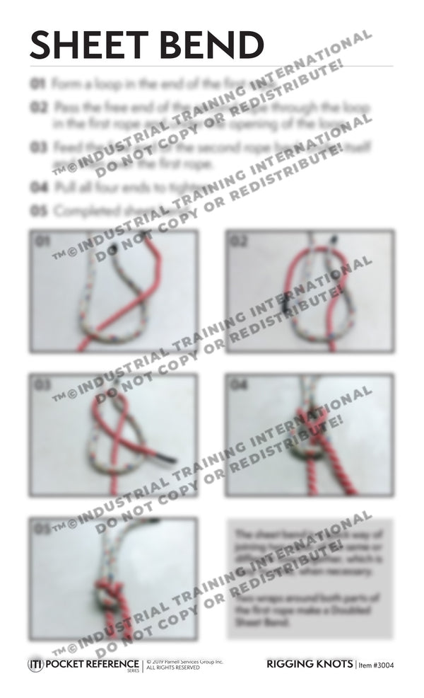 Rigging Knots Pocket Reference – ITI Bookstore
