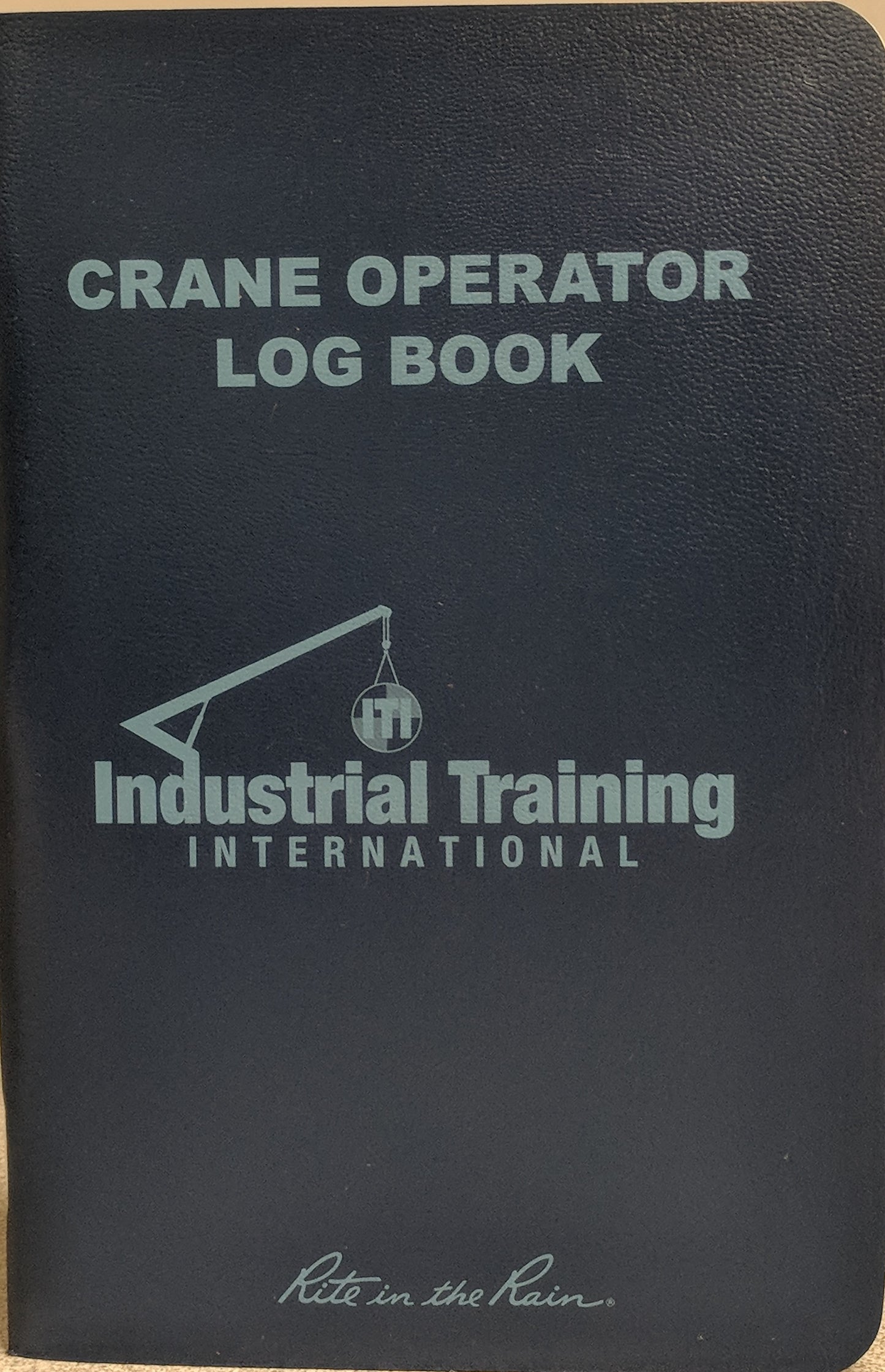 Crane Operator Log Book – ITI Bookstore