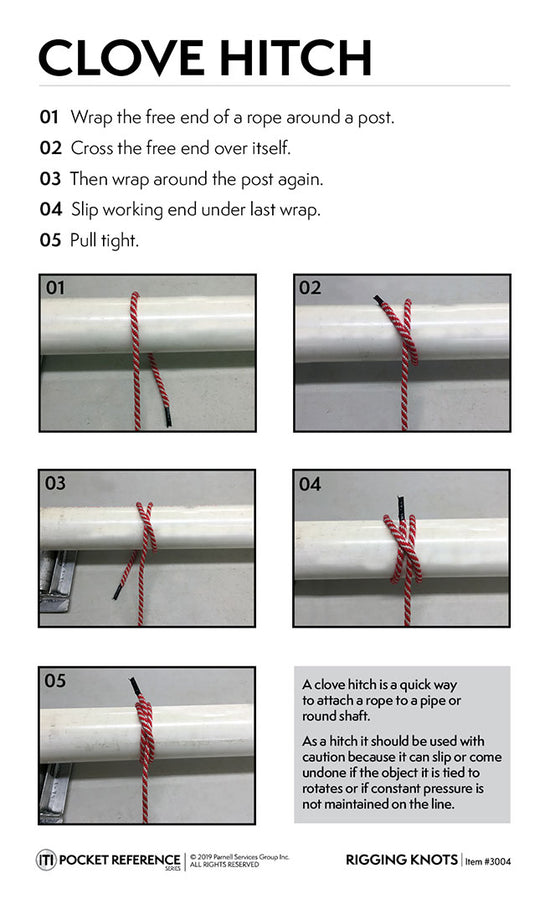 Rigging Knots Pocket Reference – ITI Bookstore