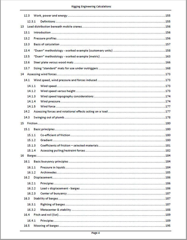 Rigging Engineering Calculations – ITI Bookstore
